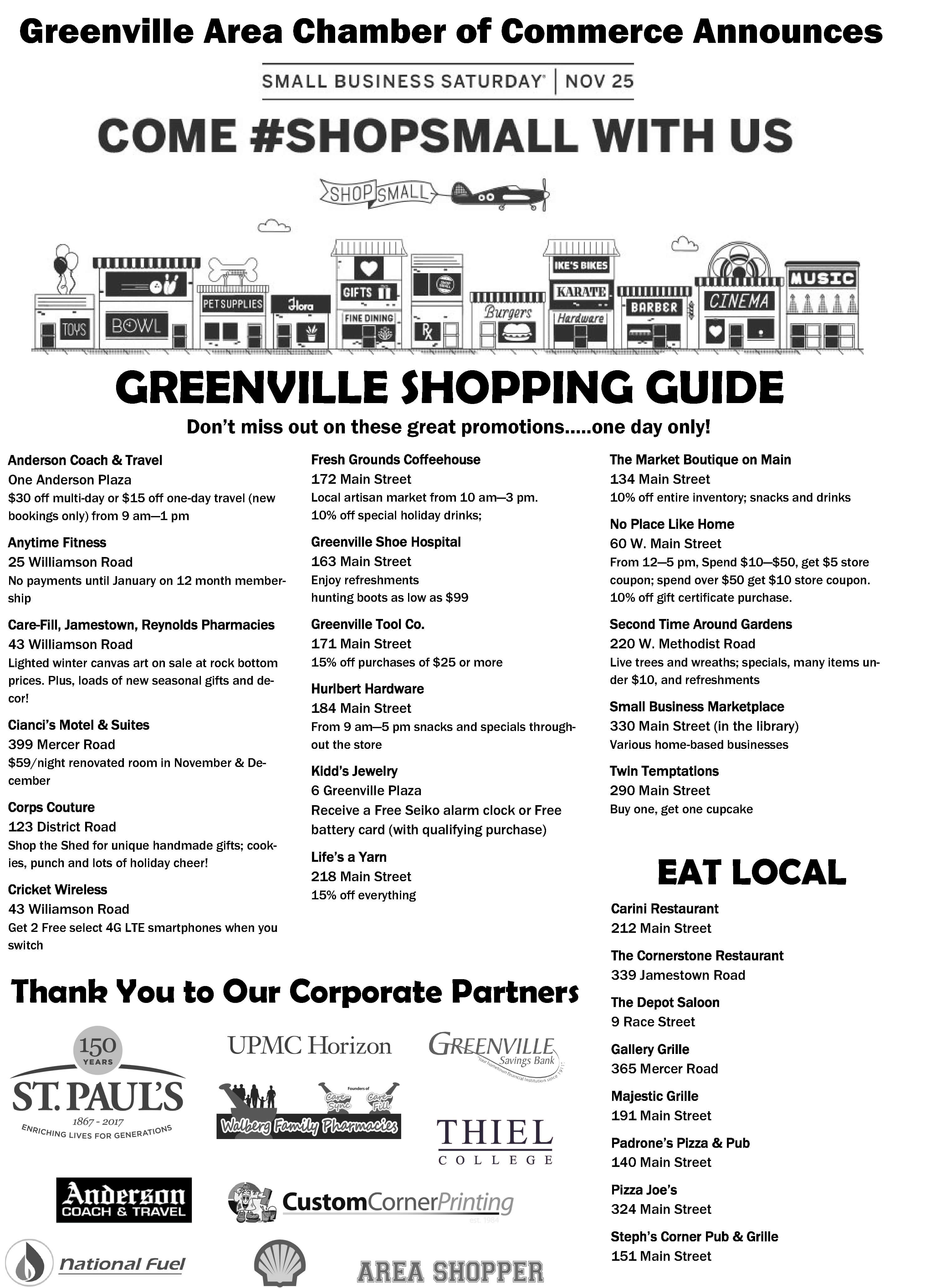 Area Shopper ad 2017.Revised | Visit Mercer County PA