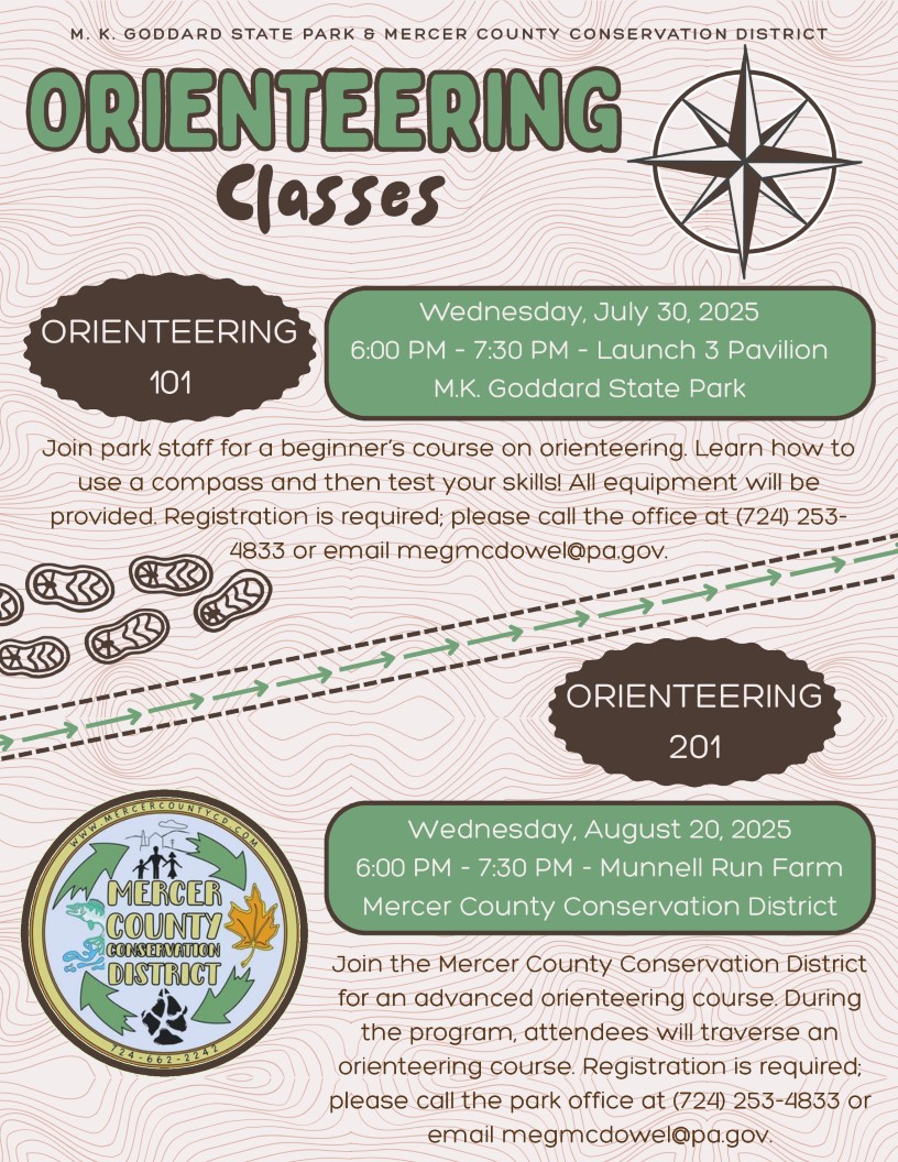 Orienteering Flyer_1 | Visit Mercer County PA