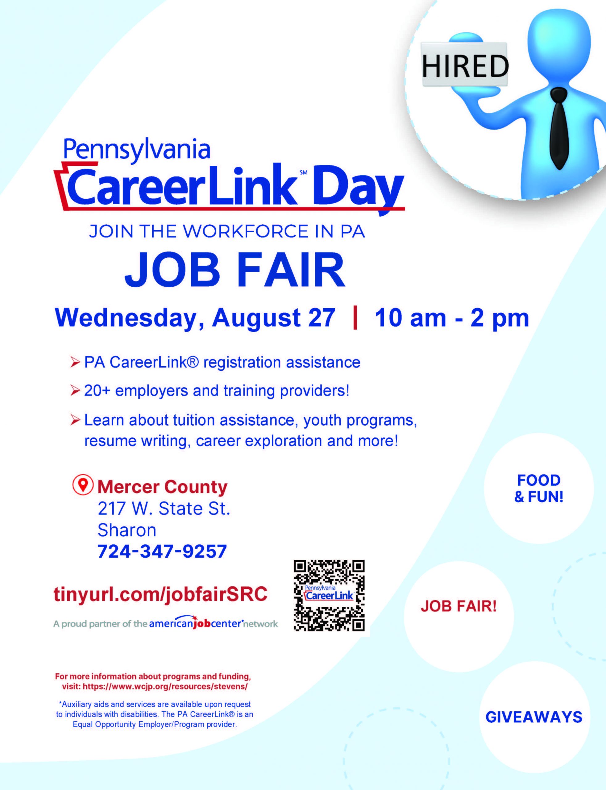 PACL Day flyer 2025 MC | Visit Mercer County PA
